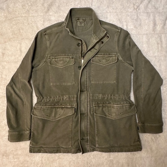 Faherty | Jackets & Coats | Faherty Stretch Terry M65 Jacket Olive ...